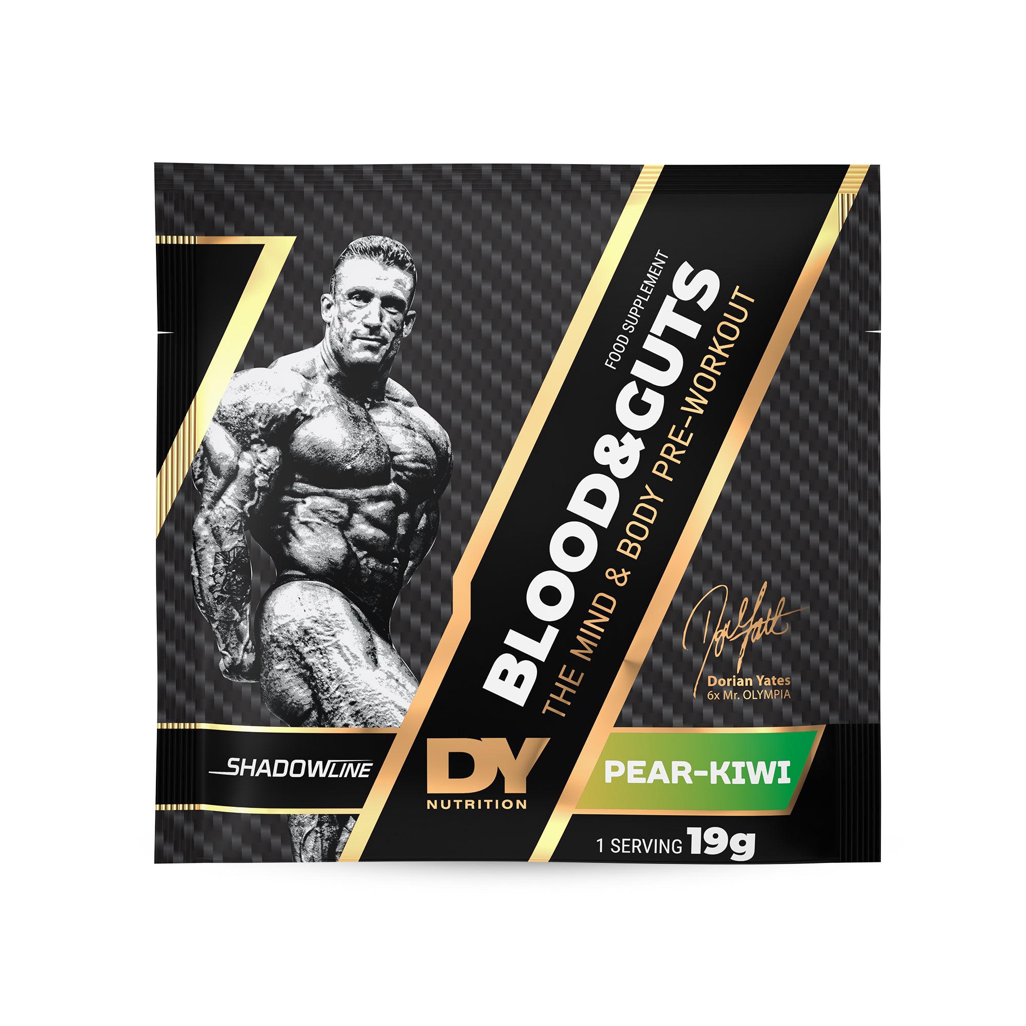 Blood & Guts PreWorkout Sachet 19 g – DY Nutrition Worldwide